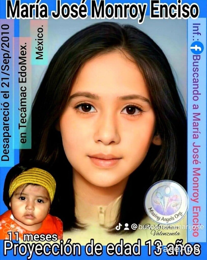 Secuestro de María José Monroy Enciso: su mamá la sigue buscando y ...